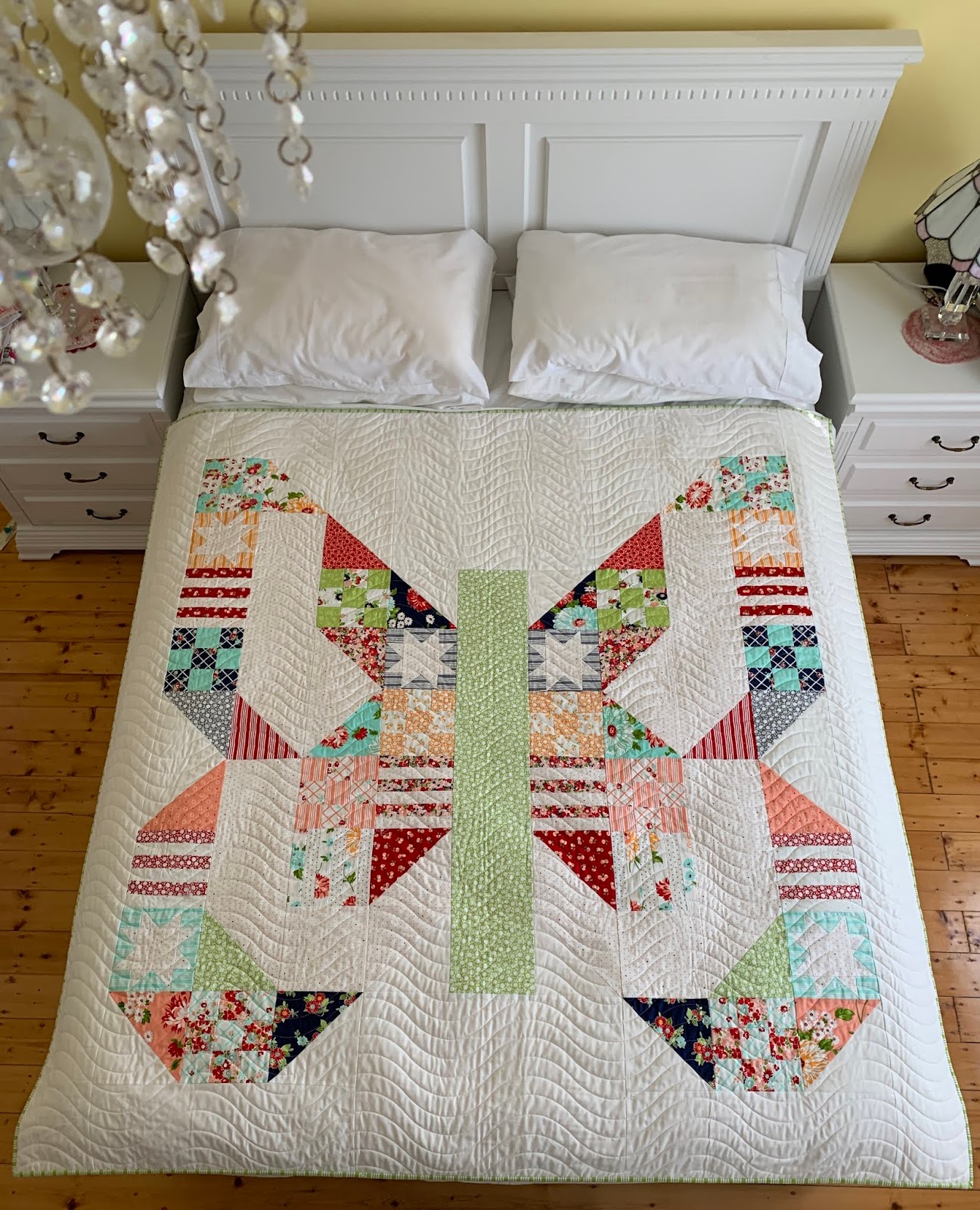 Lynda in Wonderland: Two Butterfly Patch Quilts
