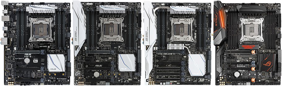 ASUS: Pronte le prime MoBo X99 per CPU Broadwell-E ~ Italian Tech Addict