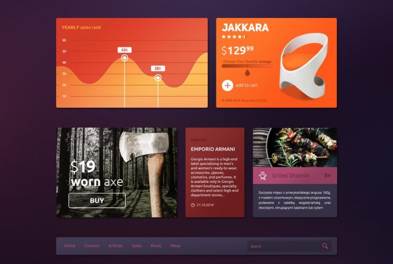 10 Free UI Kits for Designers