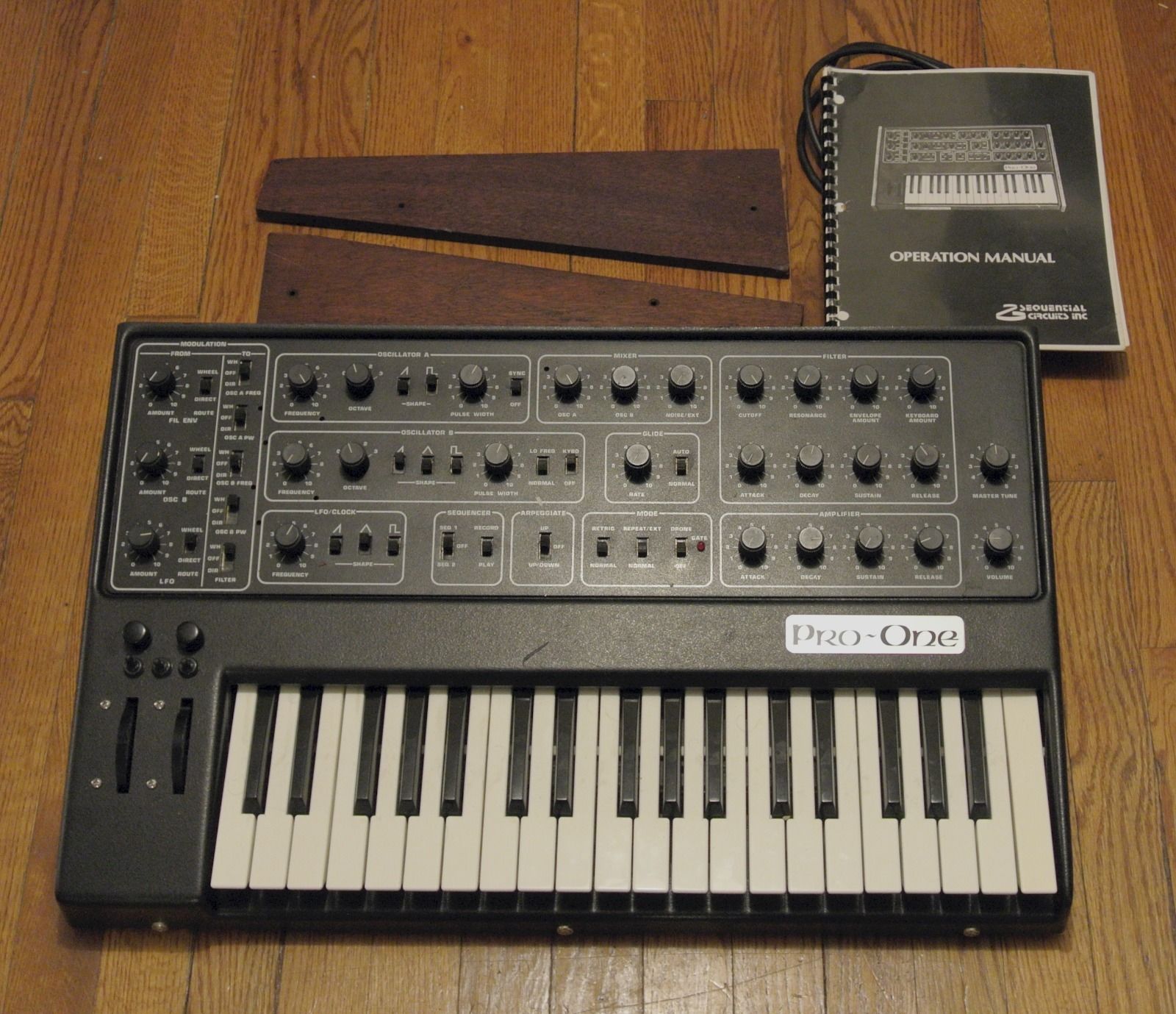 MATRIXSYNTH: Sequential Circuits Pro-One Modified with Glide and LFO ...