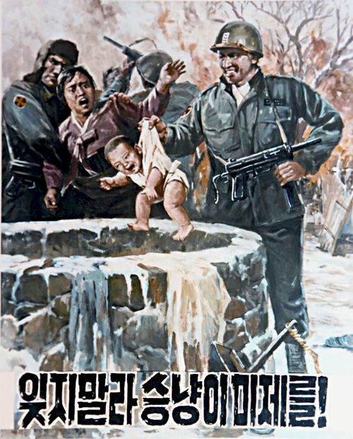 Military North Korean Propaganda Posters ~ Vintage Everyday