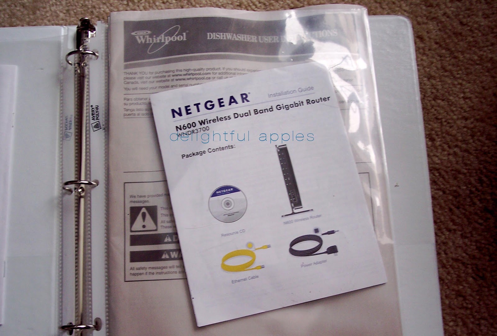 delightful apples: Binders