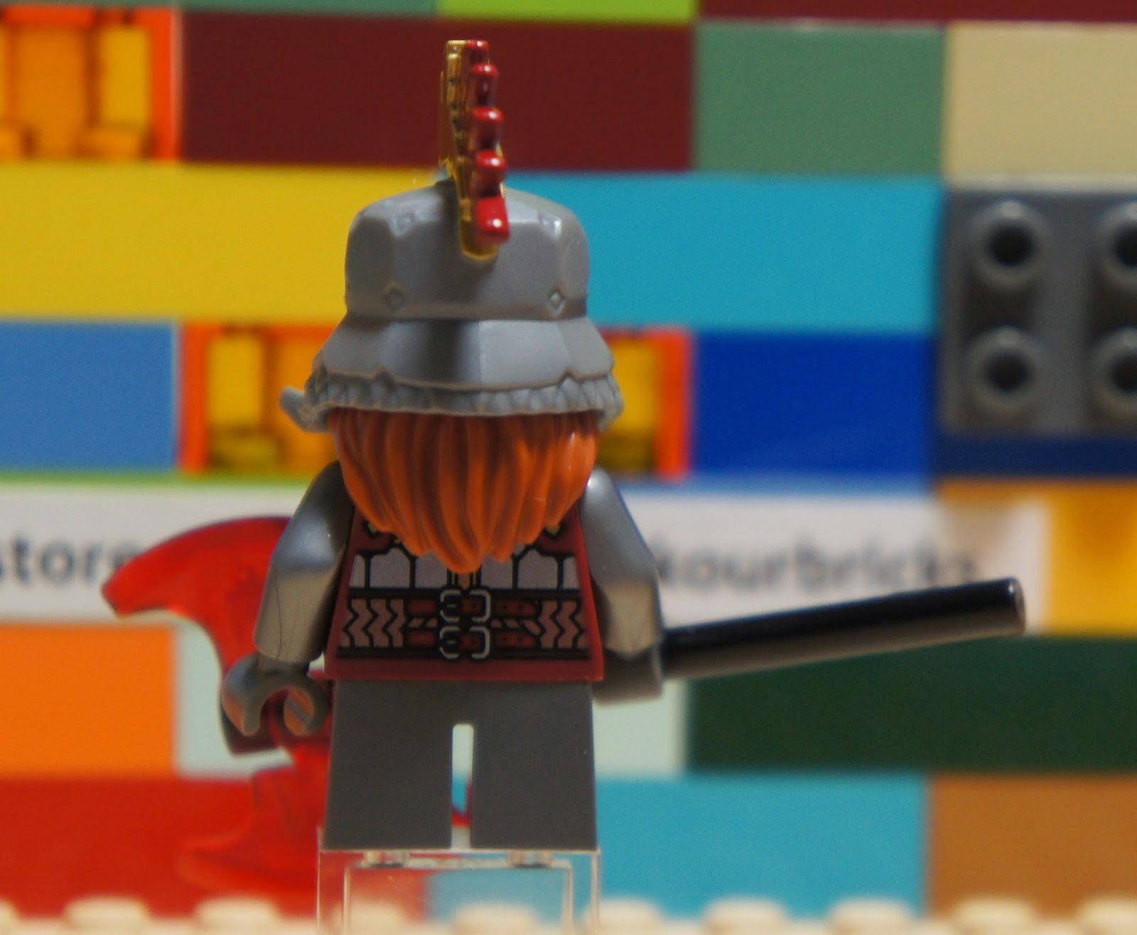 LEGO LOR107 LOTR The Hobbit Lord of the Rings DAIN IRONFOOT Minifigure ...