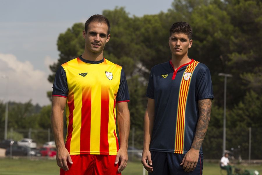 Catalonia 2014-2015 Home and Away Kits Released - Footy Headlines