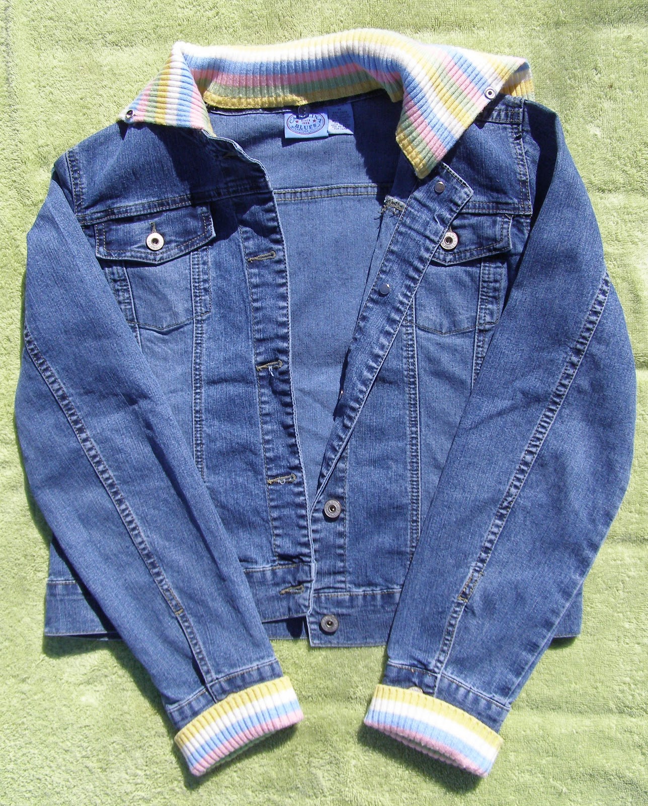 Capt Rob Lee: NEW Carolina Blues Jean Jacket with Removable Collar ...