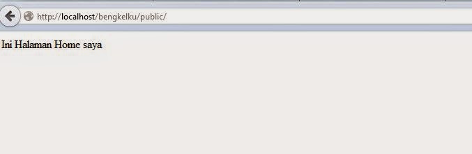 Membuat Controller dan View di laravel | Raosang