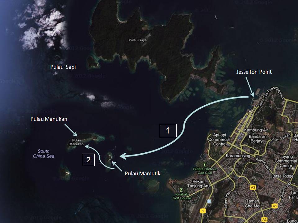 IdrisTalu: Lawatan Ke Pulau Manukan, di Taman Tunku Abdul Rahman.