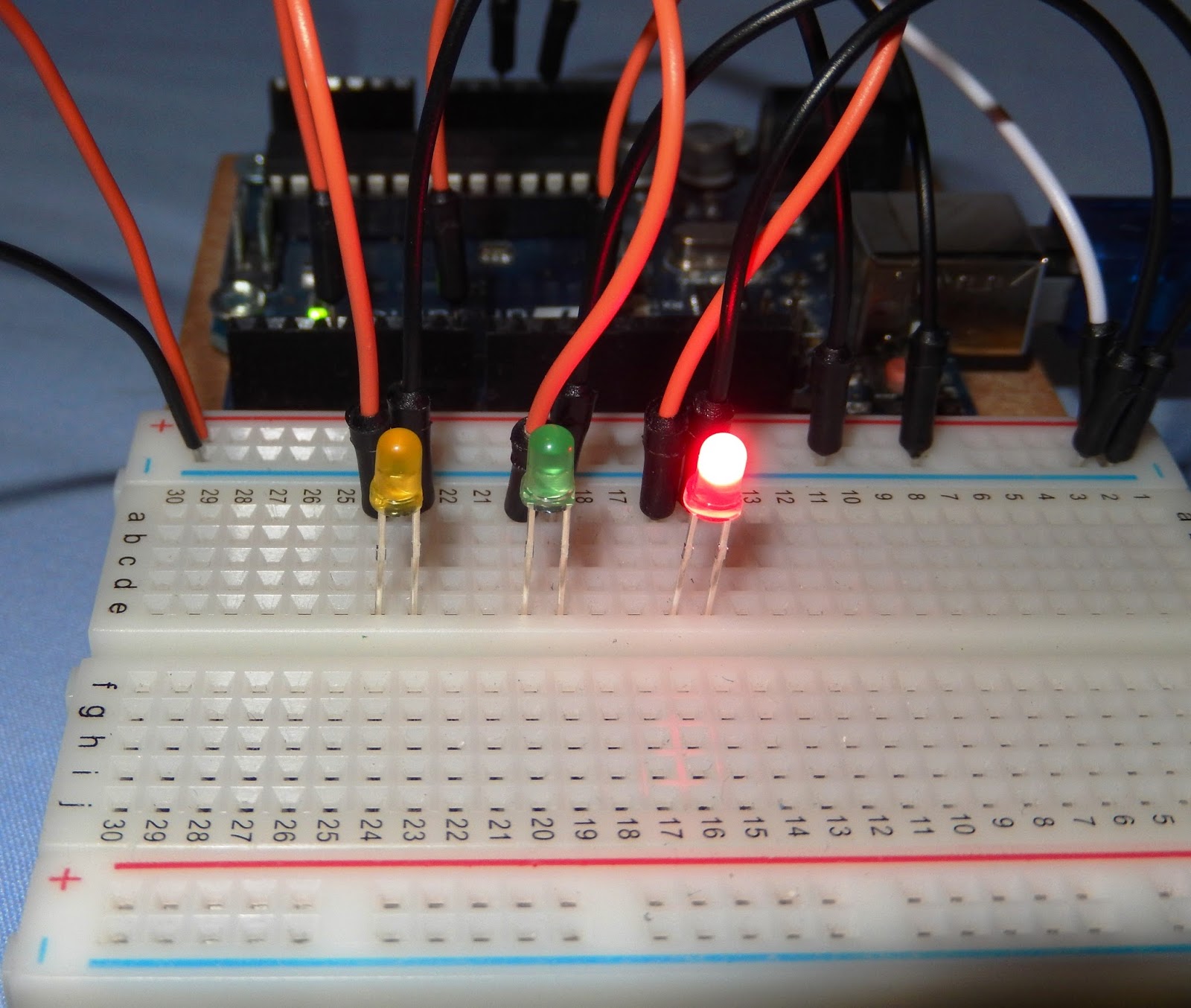 The Arduino Segment Potentiometer With Leds And If Commands
