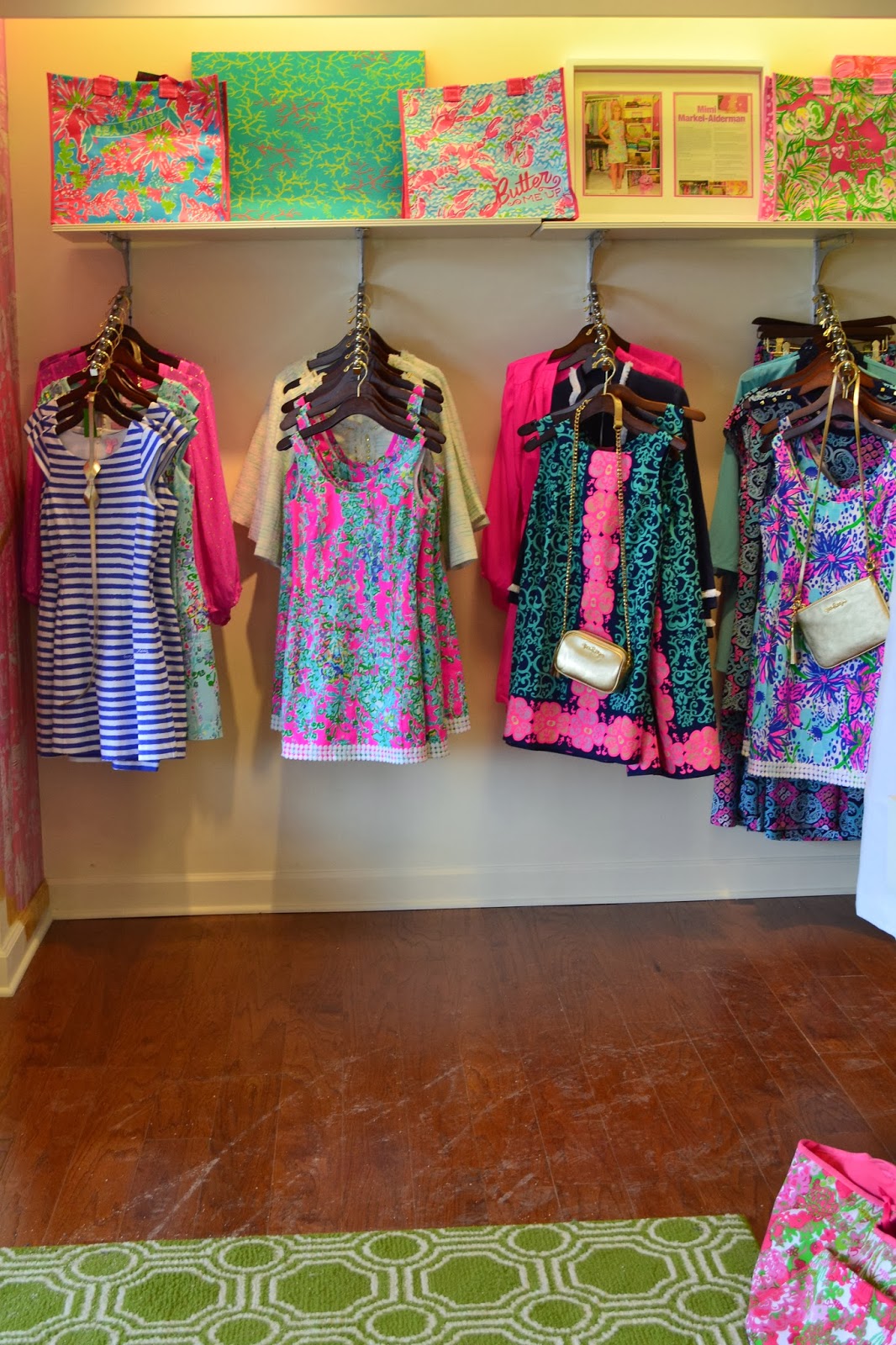 Southern Vintage Color: Under the Palm Tree: A Lilly Pulitzer Via Shop