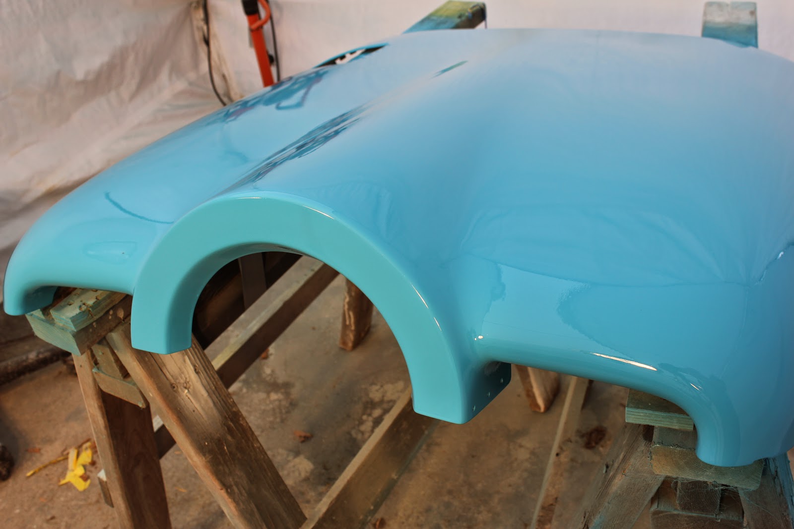 Larry's Airplane: Cowl Paint