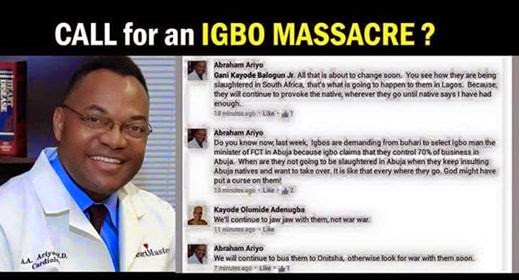 Dr Abraham Ariyo Speaks On His Death Threat To Igbos
