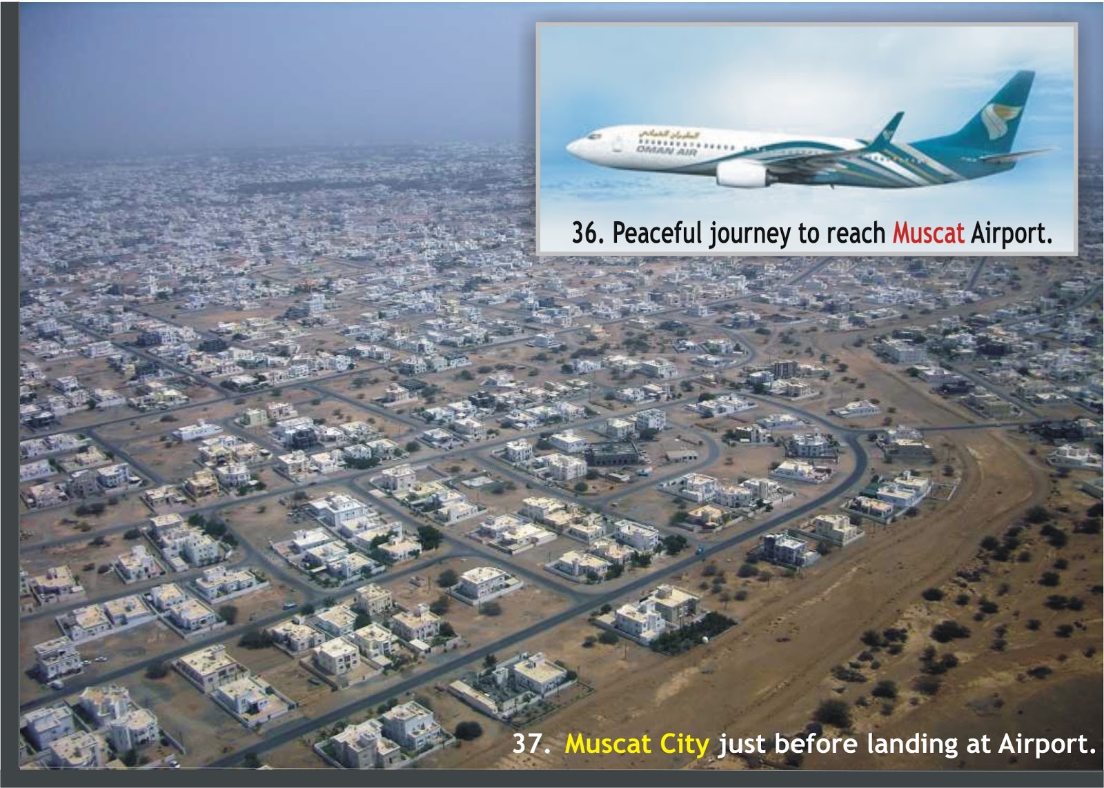 HOLY LAND TOUR - 2012: 1st Day - 17th - CHENNAI AIRPORT to MUSCAT n ...