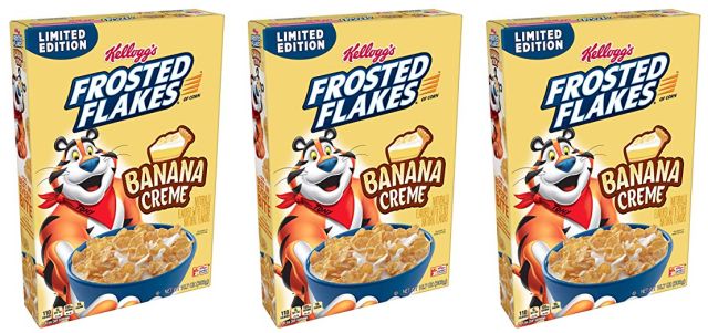 Kellogg's Rolls Out New Banana Creme Frosted Flakes Cereal