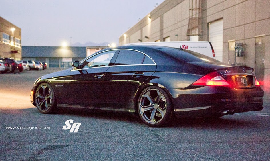 Lowered Mercedes CLS55 AMG on PUR TEN | SUPERCARS SHOW