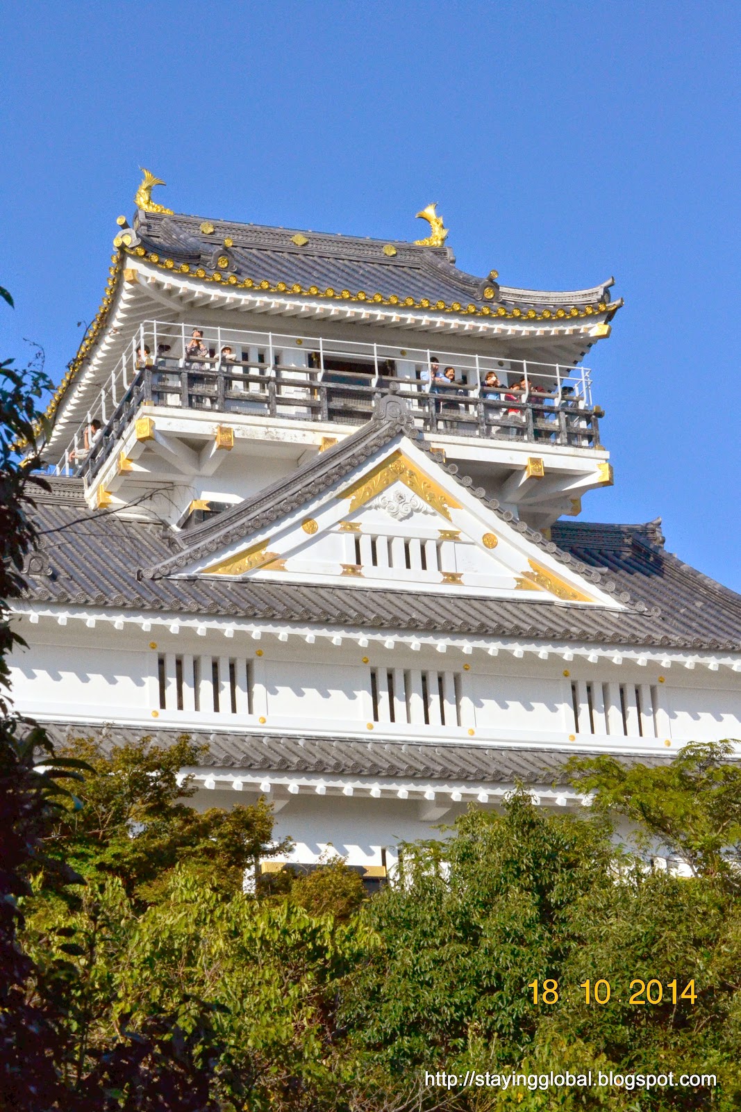 A Global Life: Hiking : Mt Kinka, Gifu Castle and Gifu Park