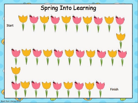 Beach Bum Literacy Chick: Spring - Verb Tense Activities - DIFFERENTIATED