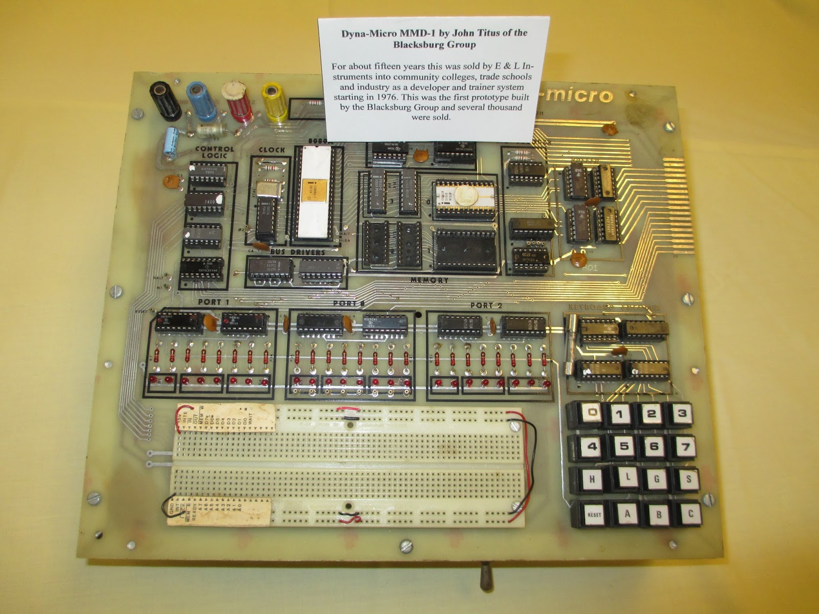 Computer museum, Hobbyist, Computers, Microcomputers, and Amateur Radio Station N4USA: MMD-1 ...