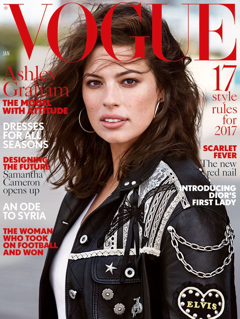 aabiefab: PLUS SIZED MODEL ASHLEY GRAHAM COVERS BRITISH VOGUE JANUARY ...