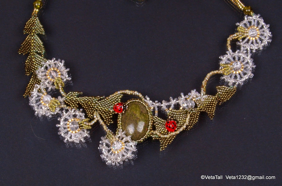 Veta's Art with Beads: Dandelions / Одуванчики