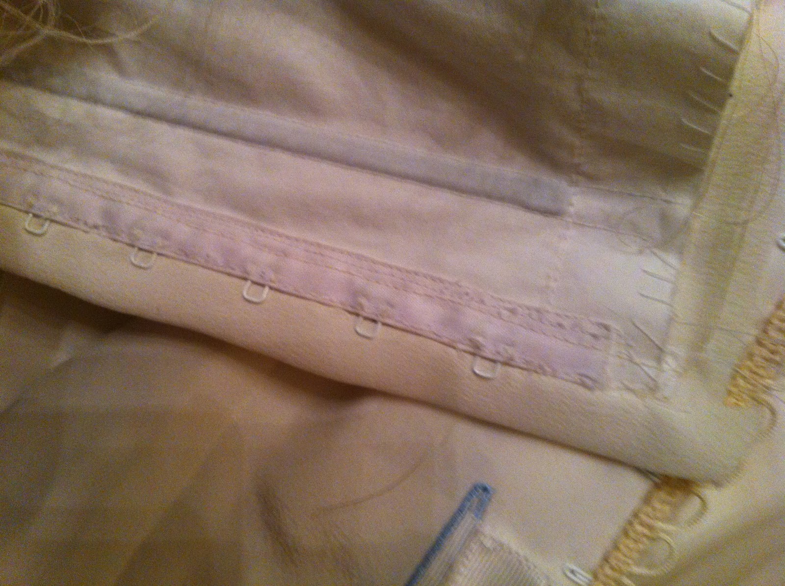 button and loop back closure, lace on the bias sewing discussion topic ...