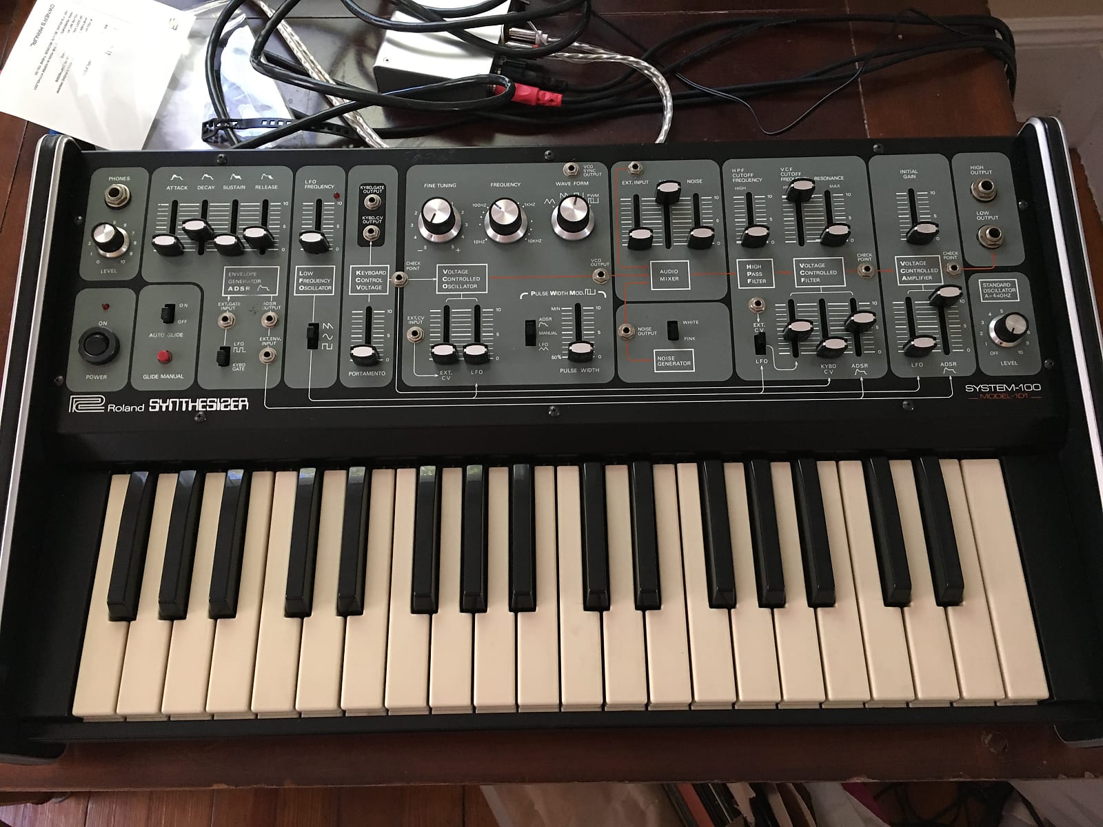 MATRIXSYNTH: Roland System 100 Model 101 SN 450312