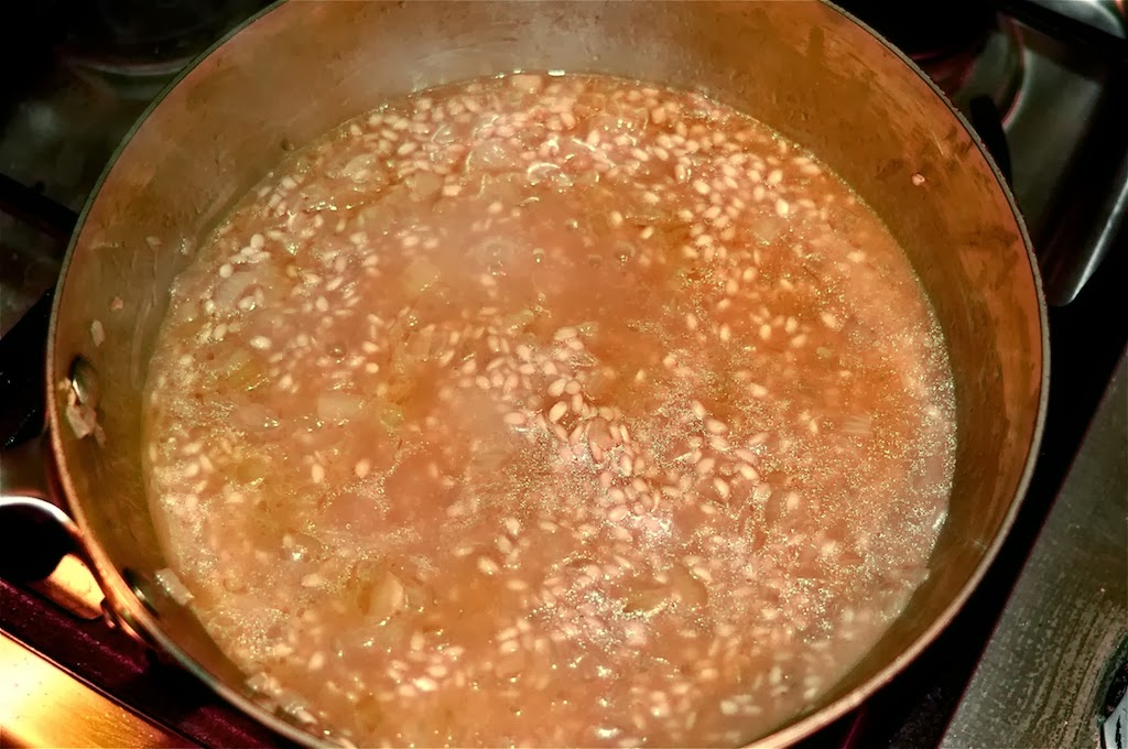 Mister Meatball: Risotto with red wine