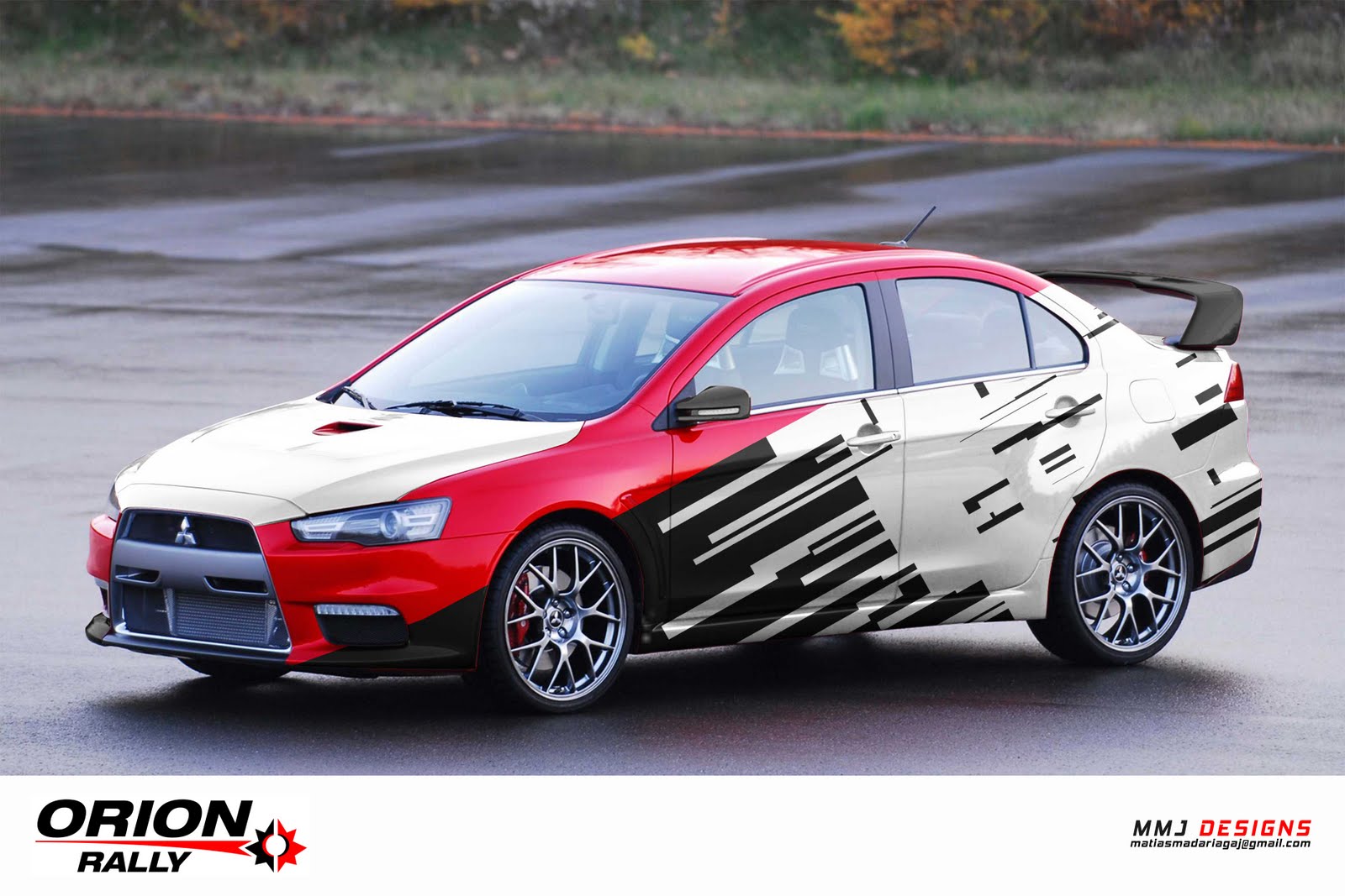 The Lone Publicist: Diseños Autos de Orion Rally Team