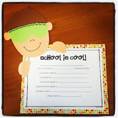 Freebielicious: School is Cool! Summer Craft