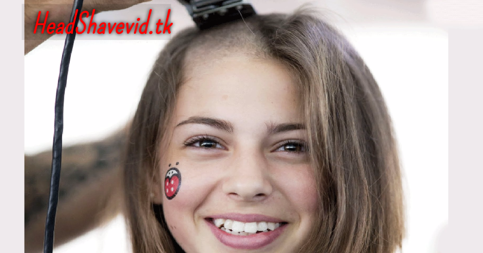 long hair headshave: Cute Girls Head shave Videos