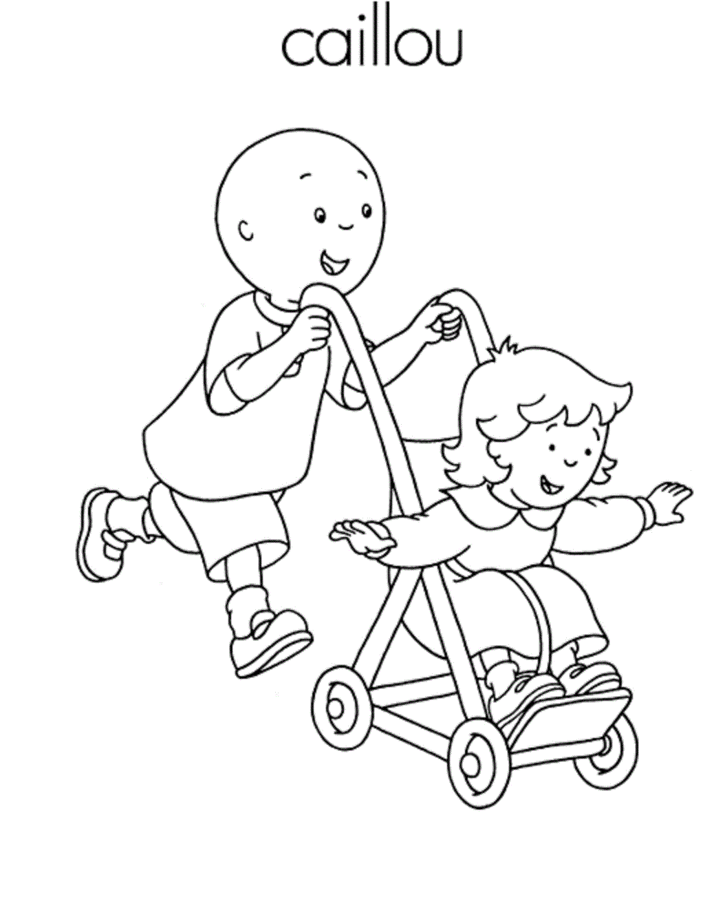 Desenhos para Colorir e Imprimir: Desenhos para Colorir do Caillou ...