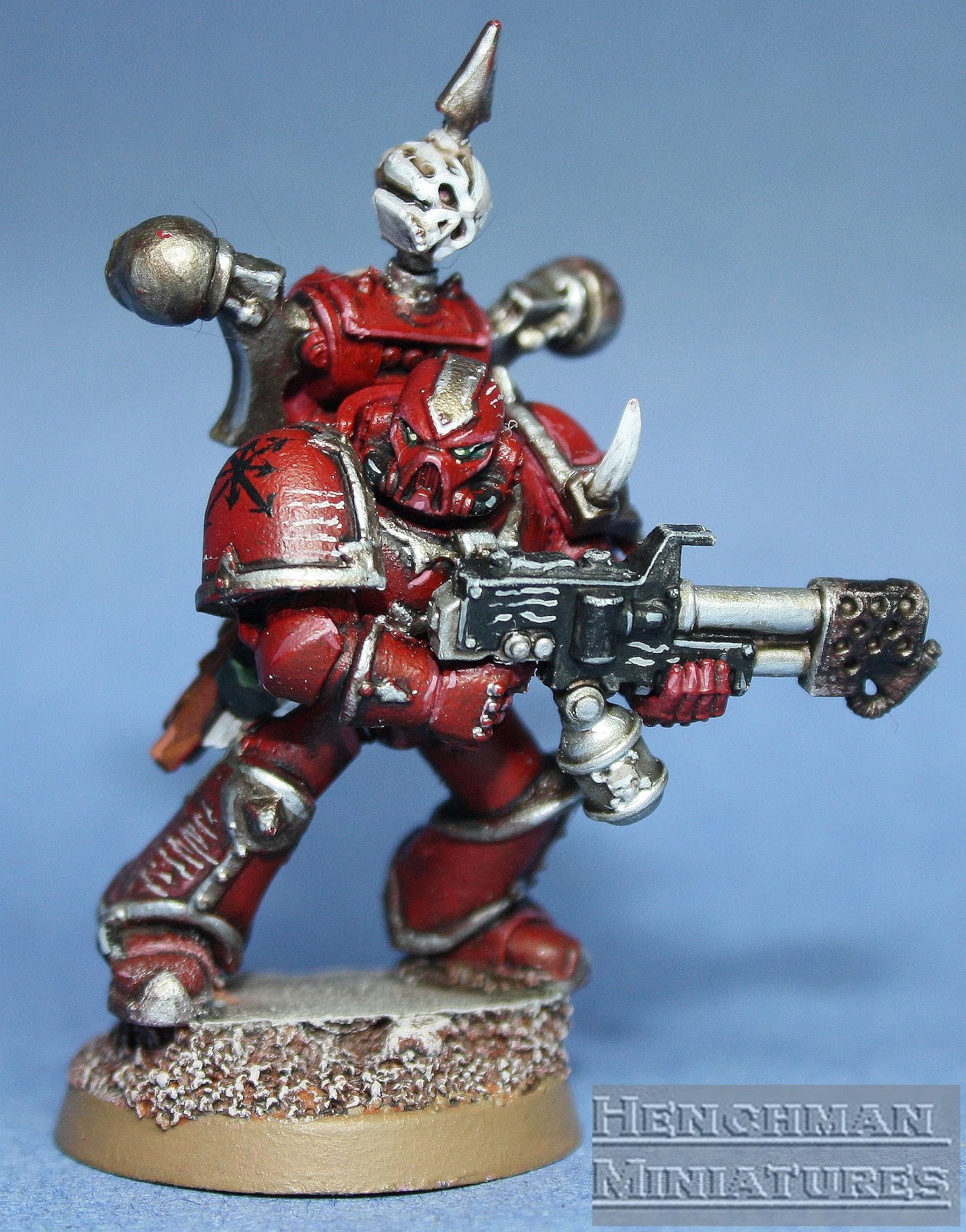 Henchman Miniatures: Painting Word Bearers: Step by Step tutorial
