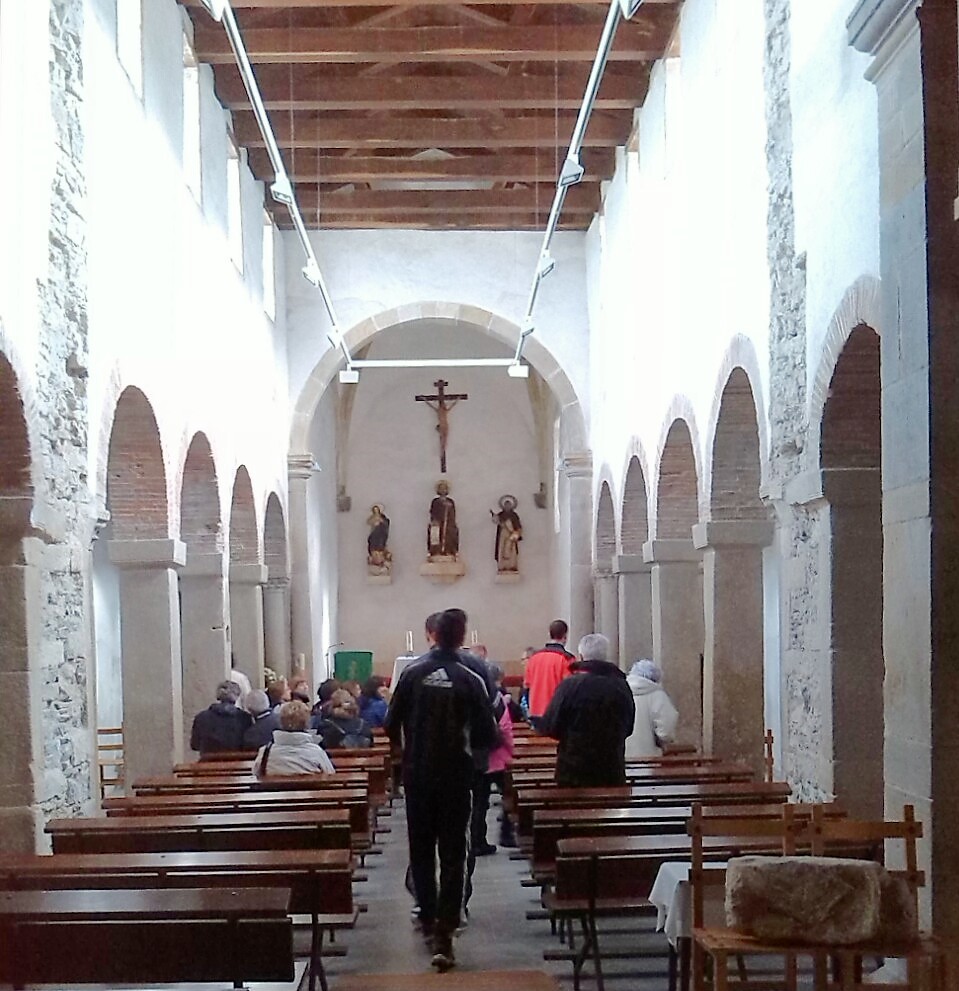 Pre-Románico: cántabro-astur: IGLESIA DE SANTIAGO DE GOBIENDES