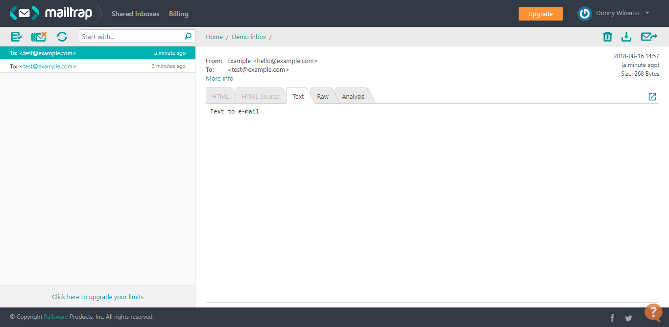 Tutorial Laravel 5.5 - Email Testing dengan Mailtrap.io - Catatan Ozkadon