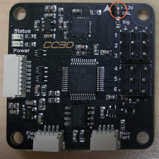 マルチコプターと3Dプリンタの整備日誌: パチモンCC3Dの巻