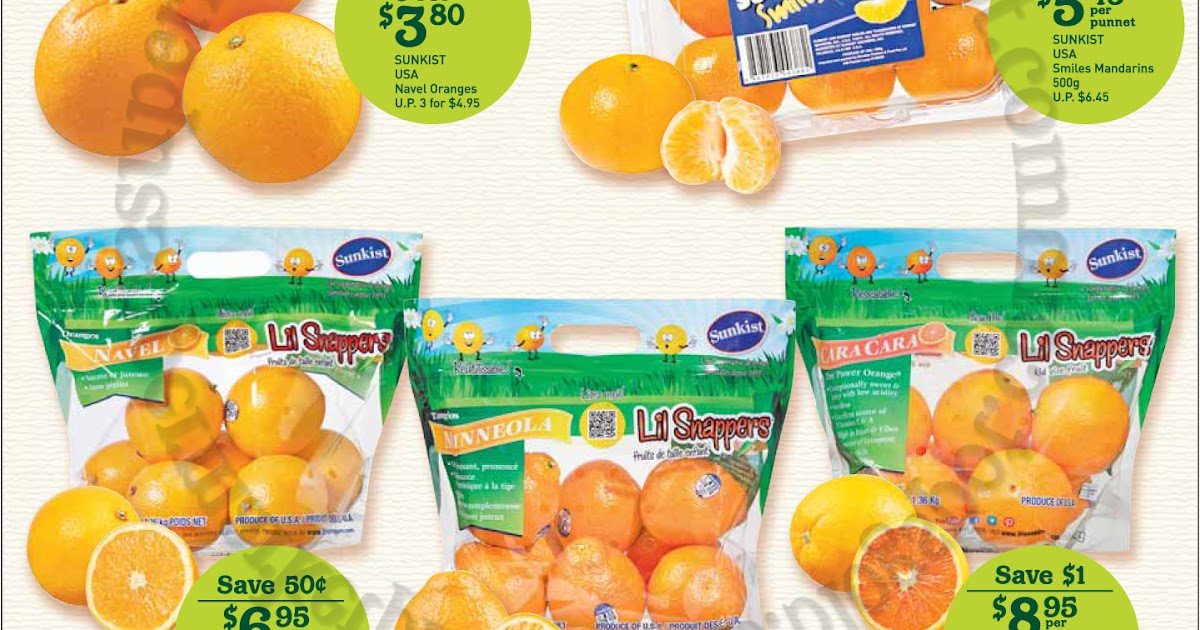 NTUC FairPrice Sunkist Goodness 08 - 14 March 2018 ~ Supermarket Promotions