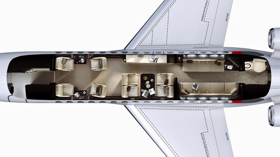 Passion For Luxury : Ultra Long Range Falcon 8X by Dassault