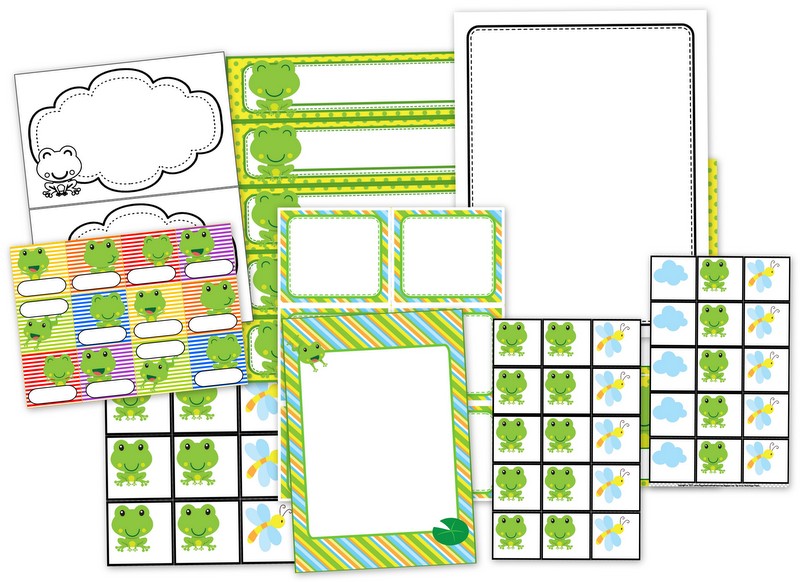 Frog Themed Classroom Management FREEBIES and Materials Pack - FlapJack