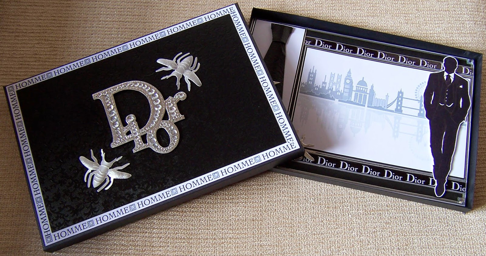 Whitch Craft: Birthday card for my Son - Christian Dior - Birthday card ...