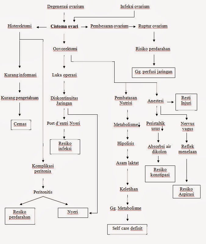 LAPORAN PENDAHULUAN KISTA OVARIUM/ KISTOMA OVARII