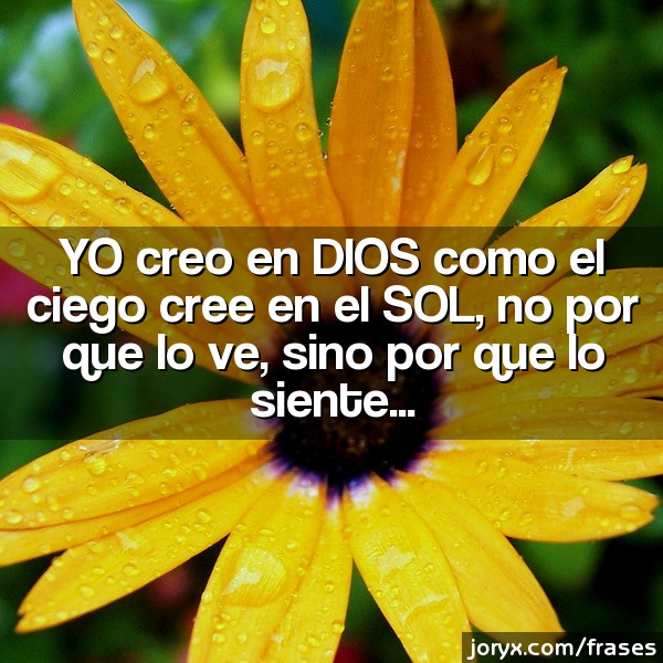 Dios mi fortaleza: ¿A quien le creo?....A Dios!!