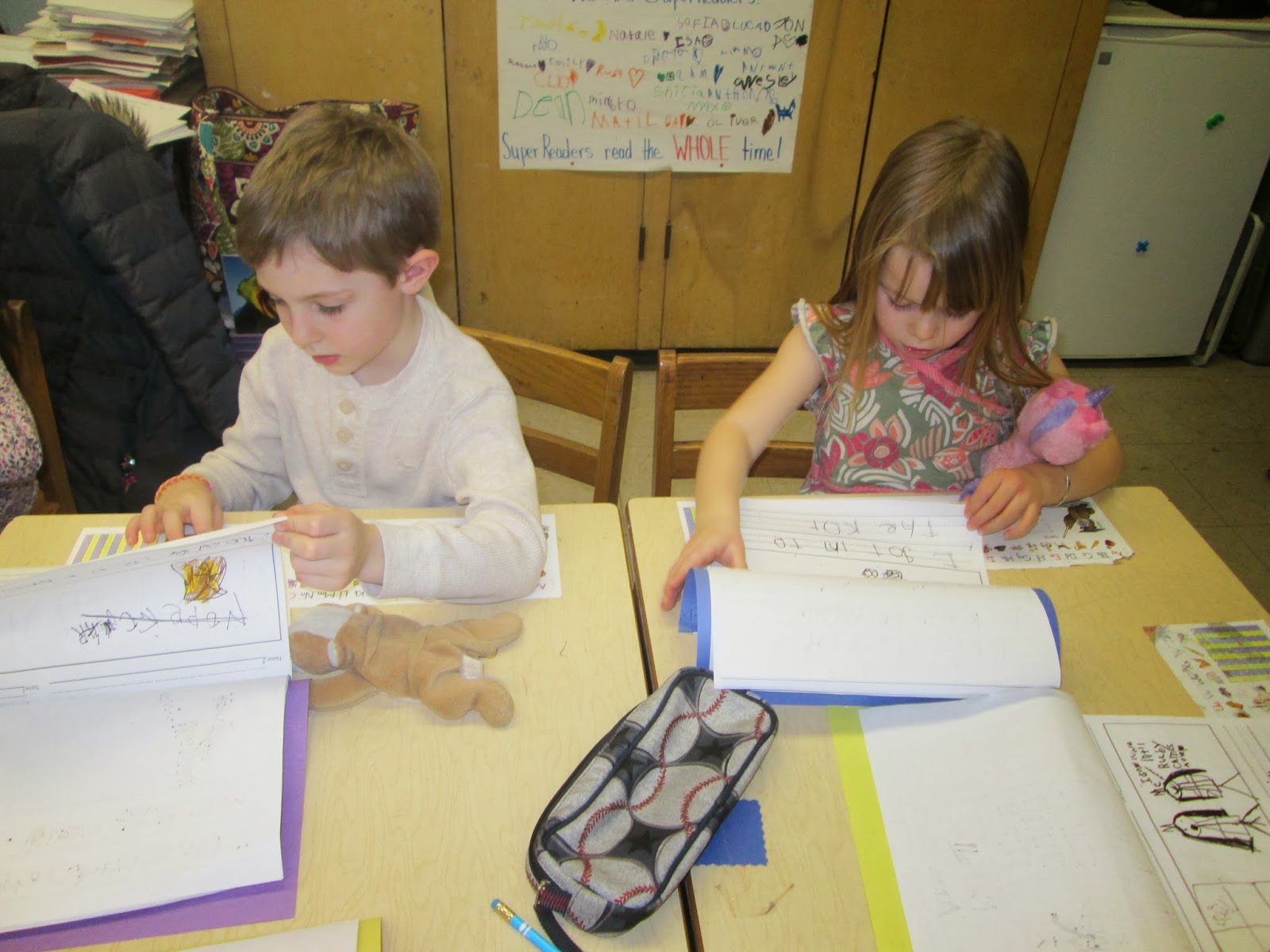 The Busy Bees of K-109: Bring your Stuffed Animal to School Day!