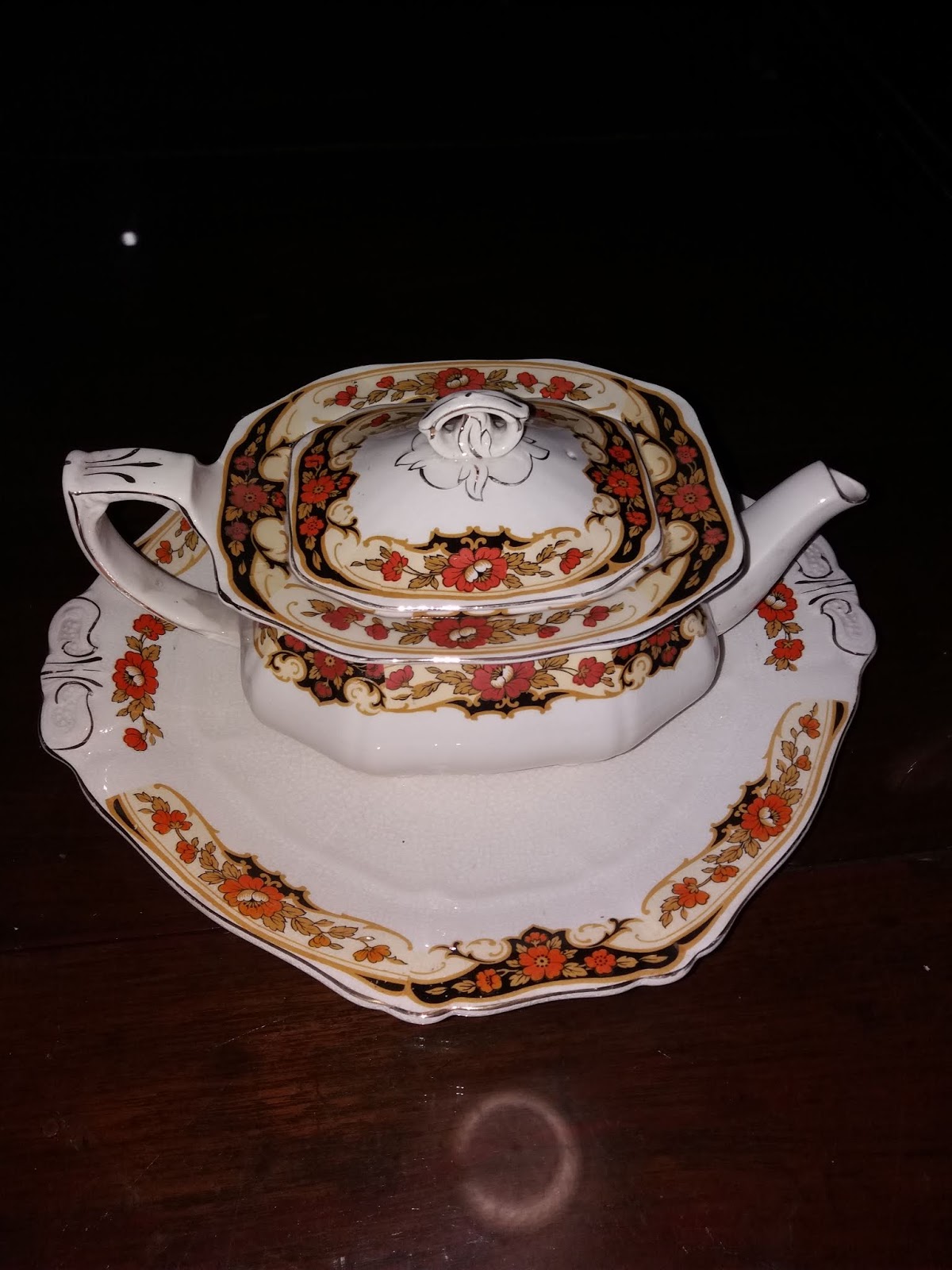 Old Vintage Gallery: Antique Alfred Meakin England Tea Set Circa 1930