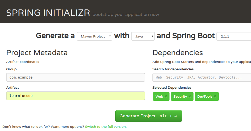 Create Simple Secured Restful Web Services Application Using Spring Boot. ~ 360learntocode