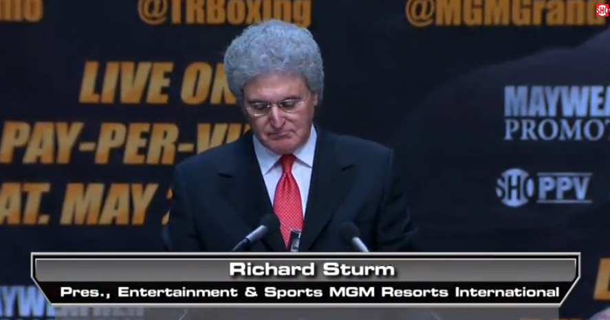 NWK to MIA: MGM President Richard Sturm Showed Up To The Mayweather ...