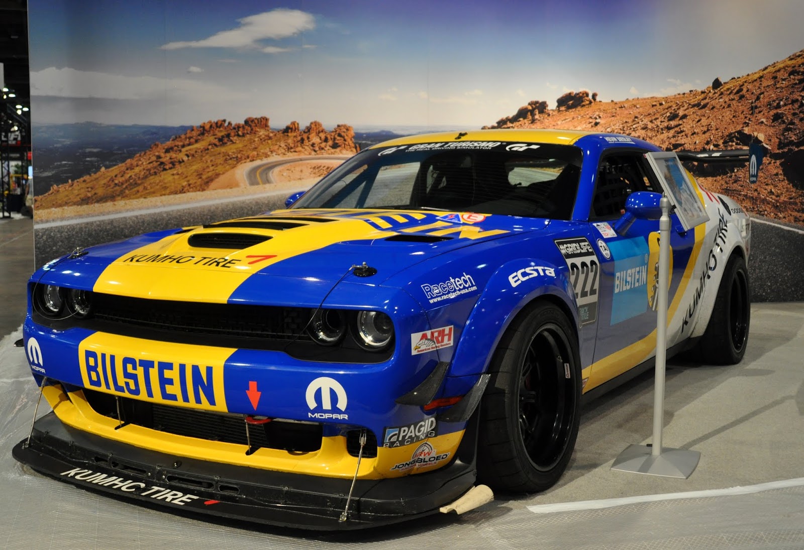 Just A Car Guy: There were a couple unusual Challengers at SEMA, one ...