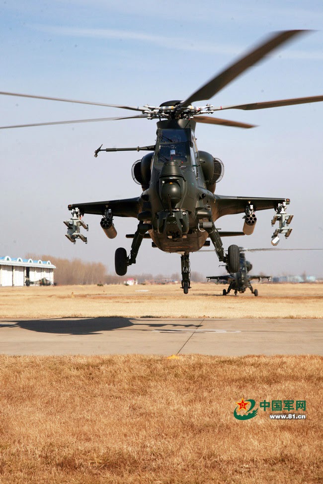 Asian Defence News: Chinese PLA WZ-10 and WZ-9 helicopters