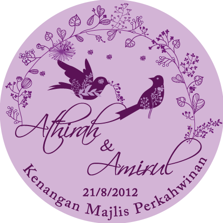 All You Can Print: Wedding & Birthday Sticker Design