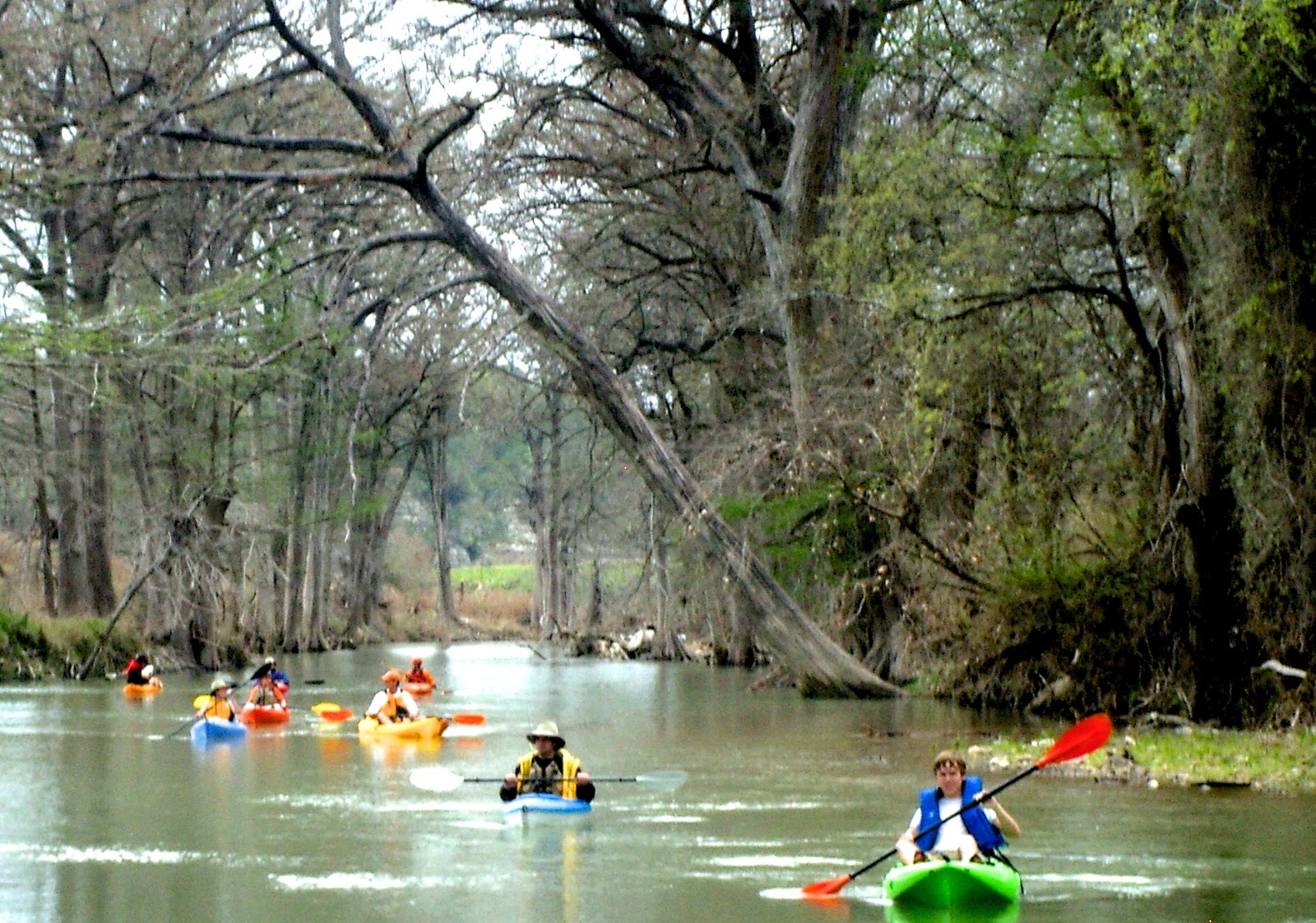 Chuck's Adventures: Kayaking San Antonio's Guadalupe River