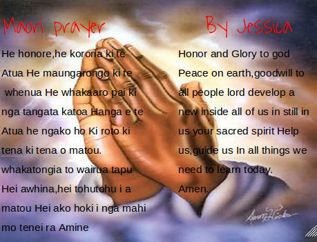 Jessica: Maori Prayer