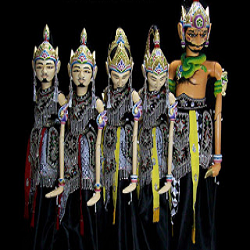 MACAM-MACAM CERITA WAYANG KULIT : Pandawa Lima
